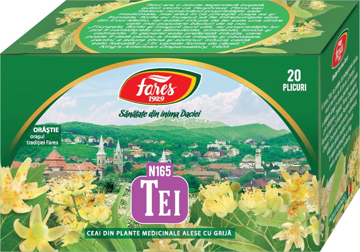 Fares Ceai de tei, 20 buc | dm.ro