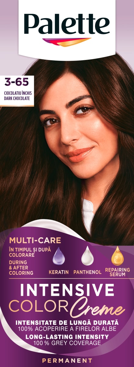 Palette Intensive Color Creme Vopsea permanentă W2 (3-65) Ciocolatiu ...
