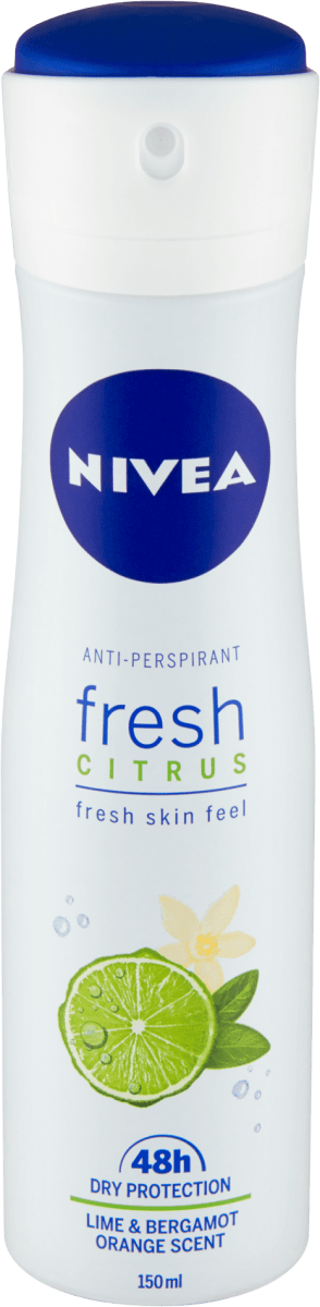 NIVEA Deodorant spray fresh citrus ferm, 150 ml | dm.ro