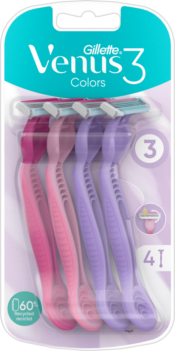 Gillette Venus Colors jednokratni brijači, 4 kom. | dm-drogeriemarkt.ba