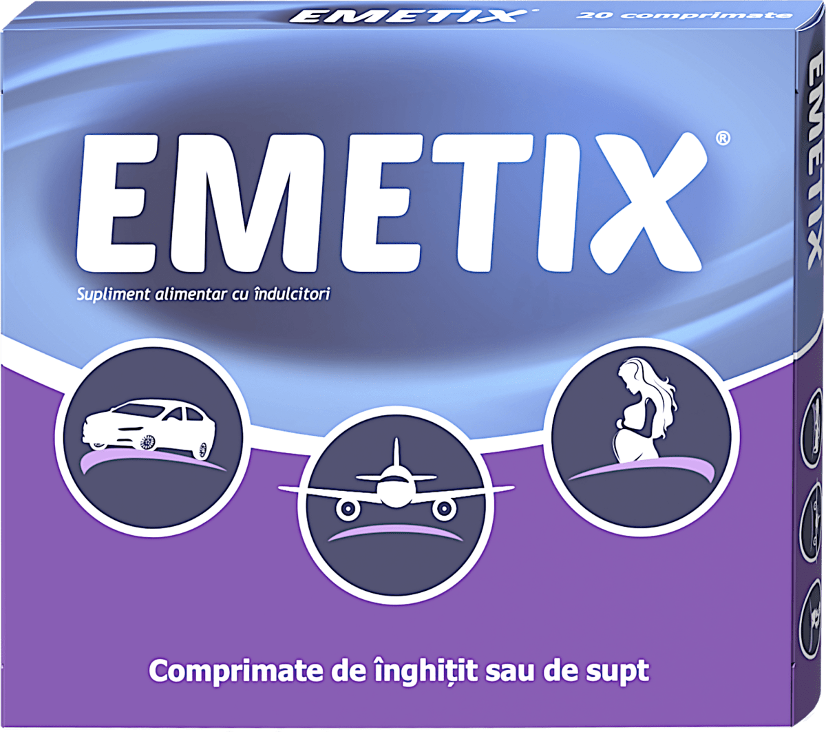 Fiterman Pharma Emetix, 20 buc | dm.ro