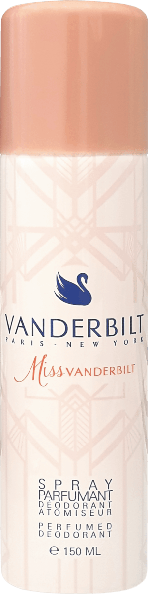 Vanderbilt Deodorant Spray missvanderbilt, 150 ml | dm.ro