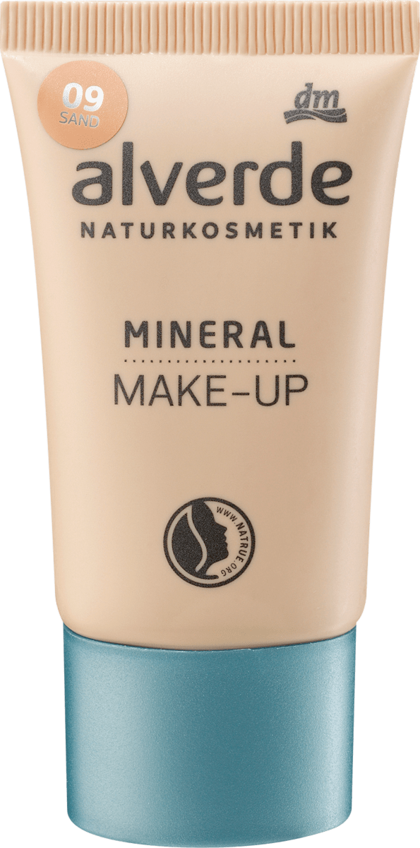 alverde NATURKOSMETIK Fond de ten mineral - Nr. 09 Sand, 30 ml | dm.ro