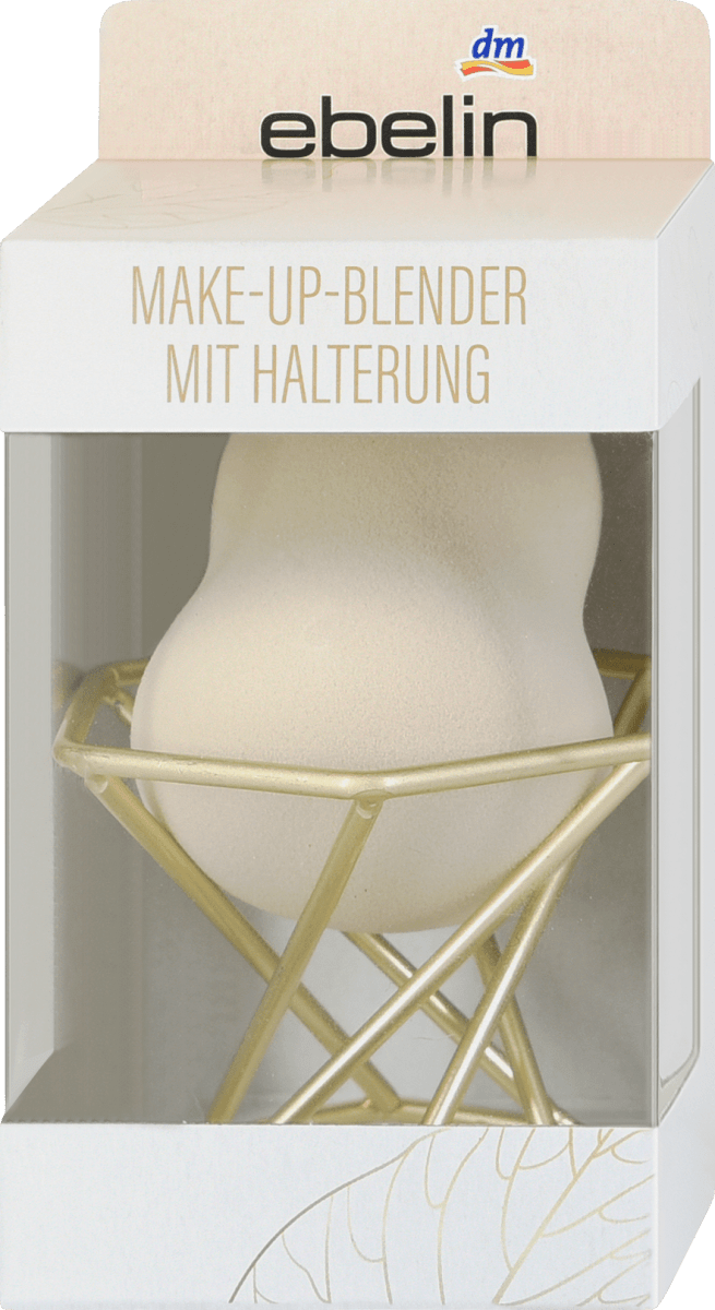 ebelin Make-up-Blender mit Halterung Golden Autumn, 1 St | dm.at