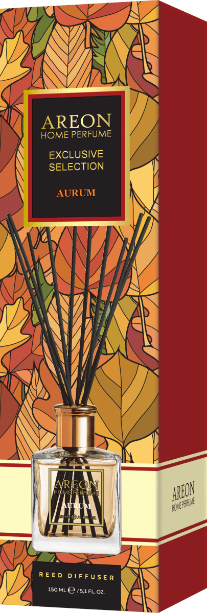 areon Odorizant cameră cu bețișoare Aurum, 150 ml | dm.ro