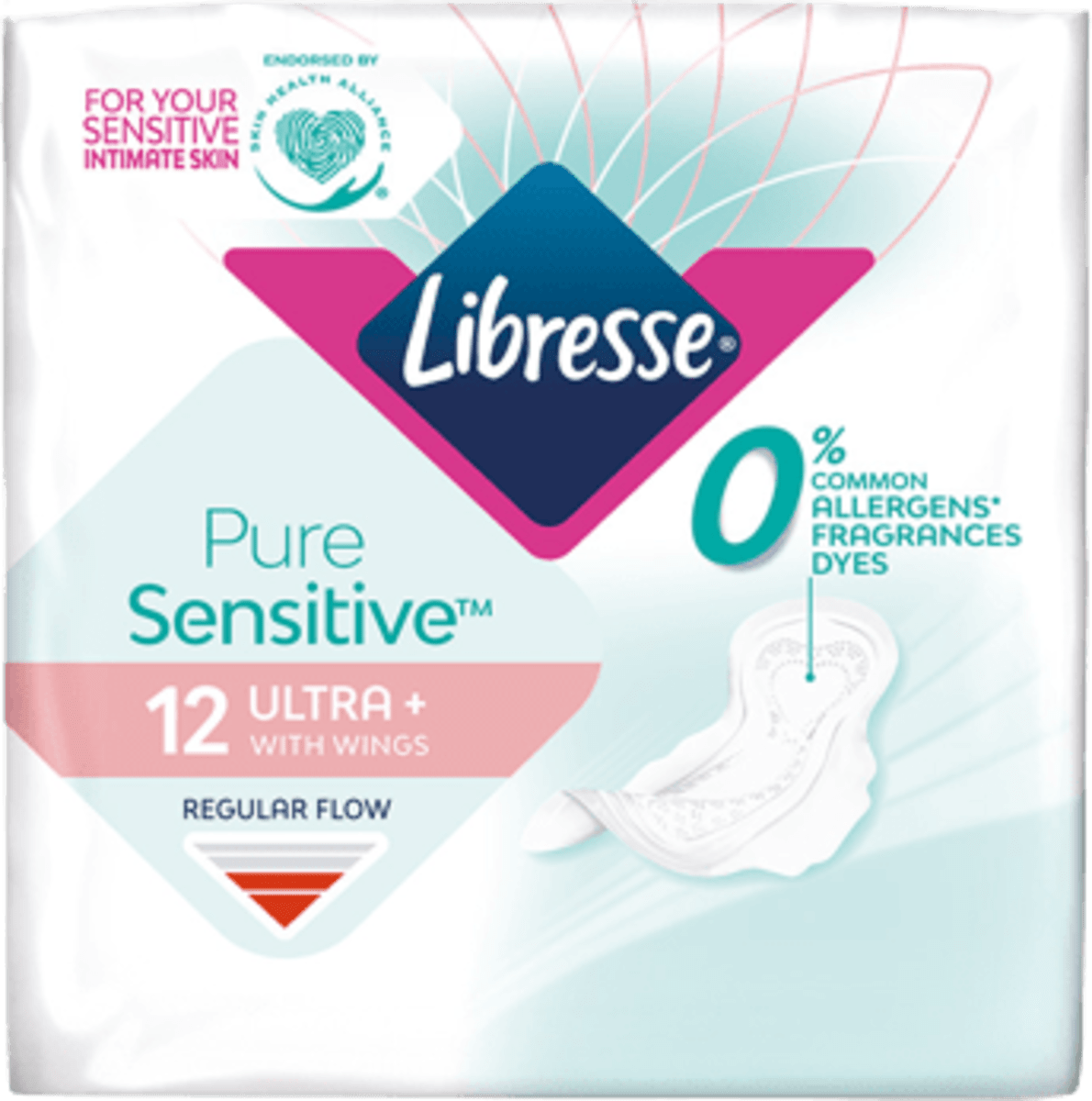 Libresse Pure Sensitive Ultra ulošci s krilcima, 12 kom. kupujte online ...