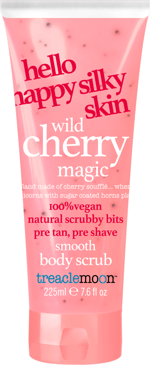 treaclemoon hello happy silky skin wild cherry magic - piling za telo ...