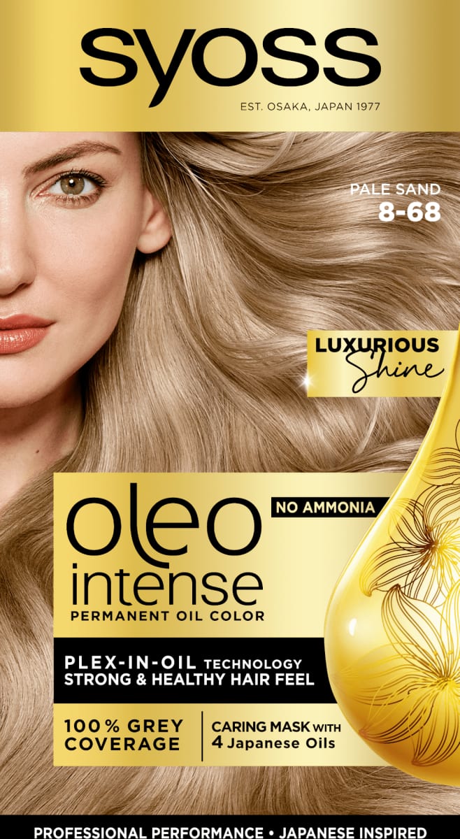 syoss Oleo Intense Боя за коса Nr.8-68 PALE SAND, 1 бр. | dm България