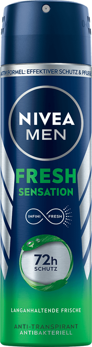 NIVEA MEN Deodorant spray FRESH SENSATION, 150 ml | dm.ro