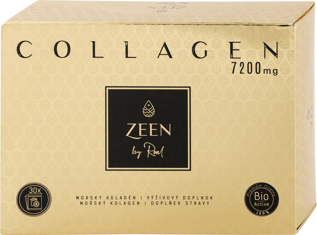 ZEEN by Roal Collagen 7200 mg vitamín C 1000 mg, 216 g | mojadm.sk