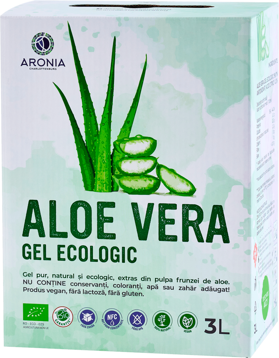 Aronia Charlottenburg Suc aloe vera gel, 3 l | dm.ro