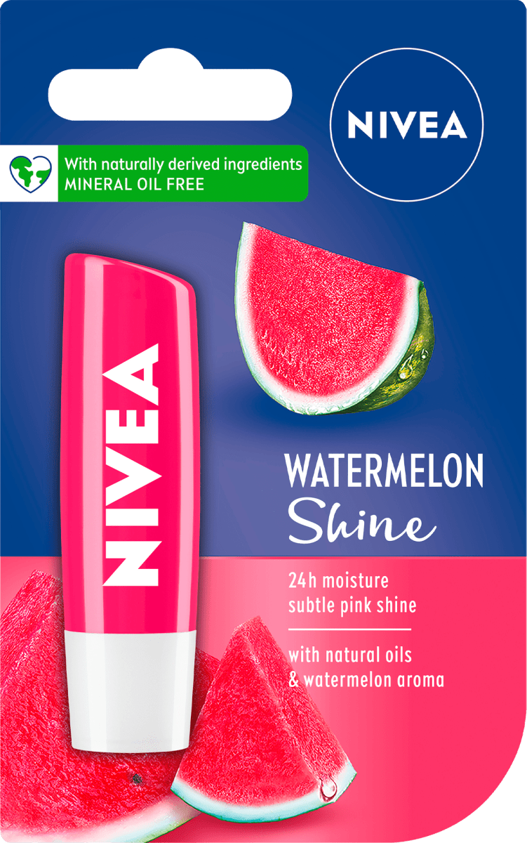 NIVEA Балсам за устни Watermelon Shine, 4,8 g | dm България