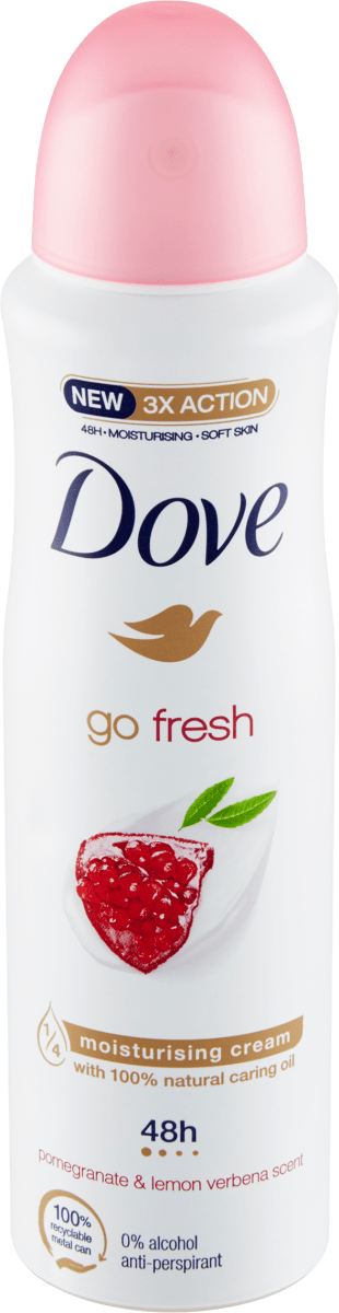 Dove Дезодорант Pomegranate&Lemon, 150 ml Пазарувайте трайно изгодно ...