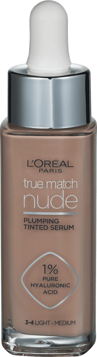 L'ORÉAL PARiS Тониращ серум True Match Nude - 3-4, 30 ml Пазарувайте трайно изгодно онлайн | dm ...
