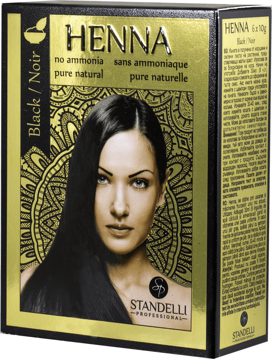 STANDELLI PROFESSIONAL Къна за коса - Black, 1 бр. Пазарувайте трайно изгодно онлайн | dm България