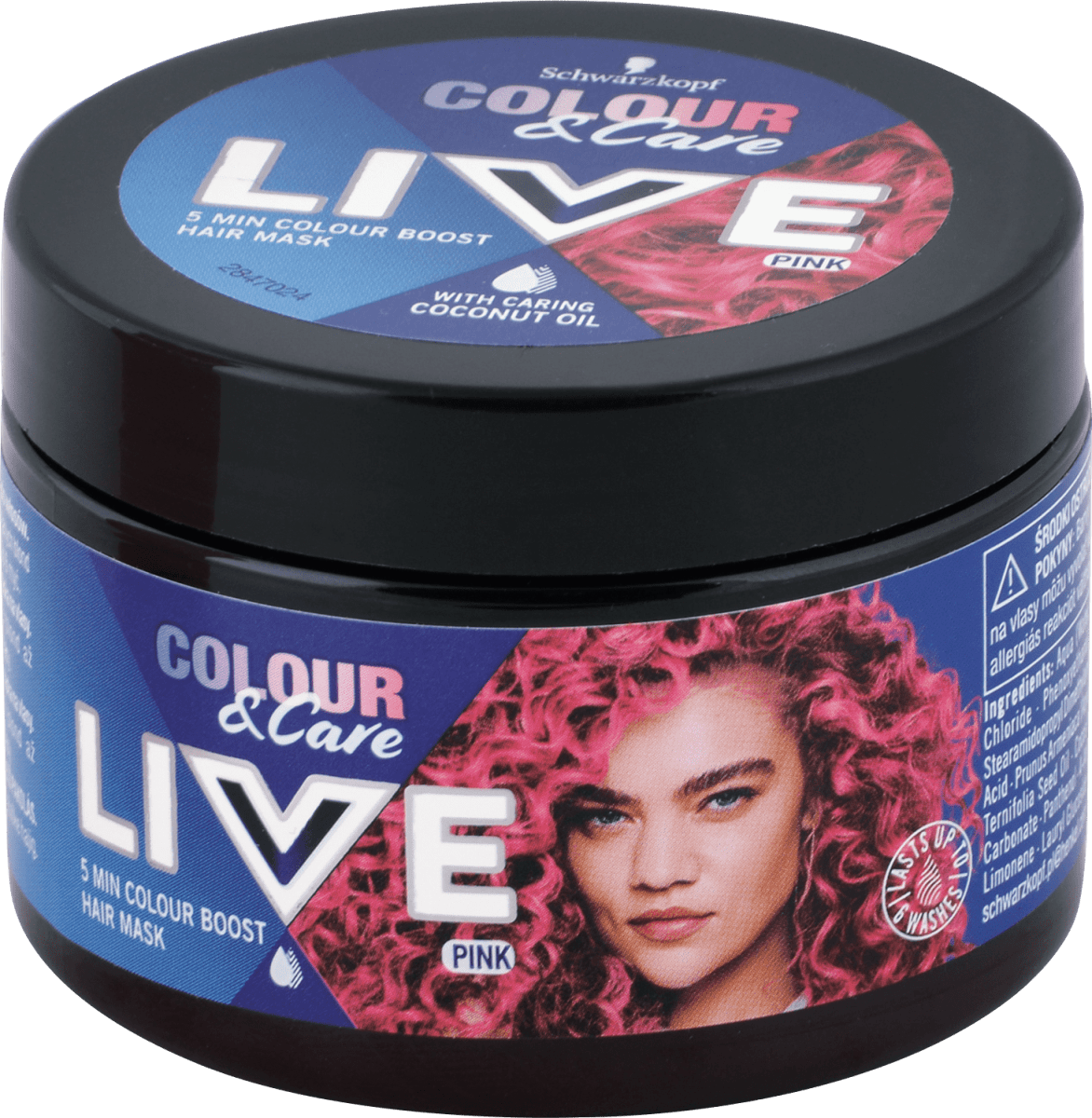 Schwarzkopf Live Mască color&care roz, 150 ml cumpără întotdeauna ...