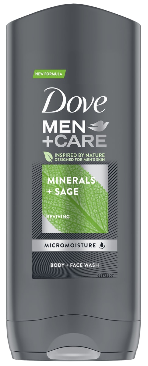 Dove MEN+CARE Душ гел Minerals+Sage, 250 ml | dm България