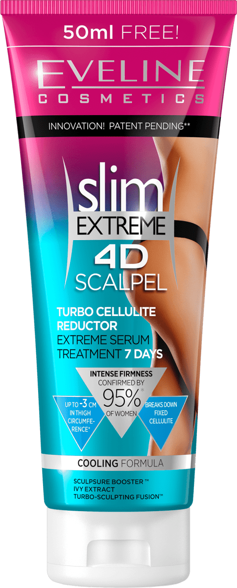 EVELINE COSMETICS Серум за намаляване на целулита Slim Extreme 4D, 250 ml | dm България