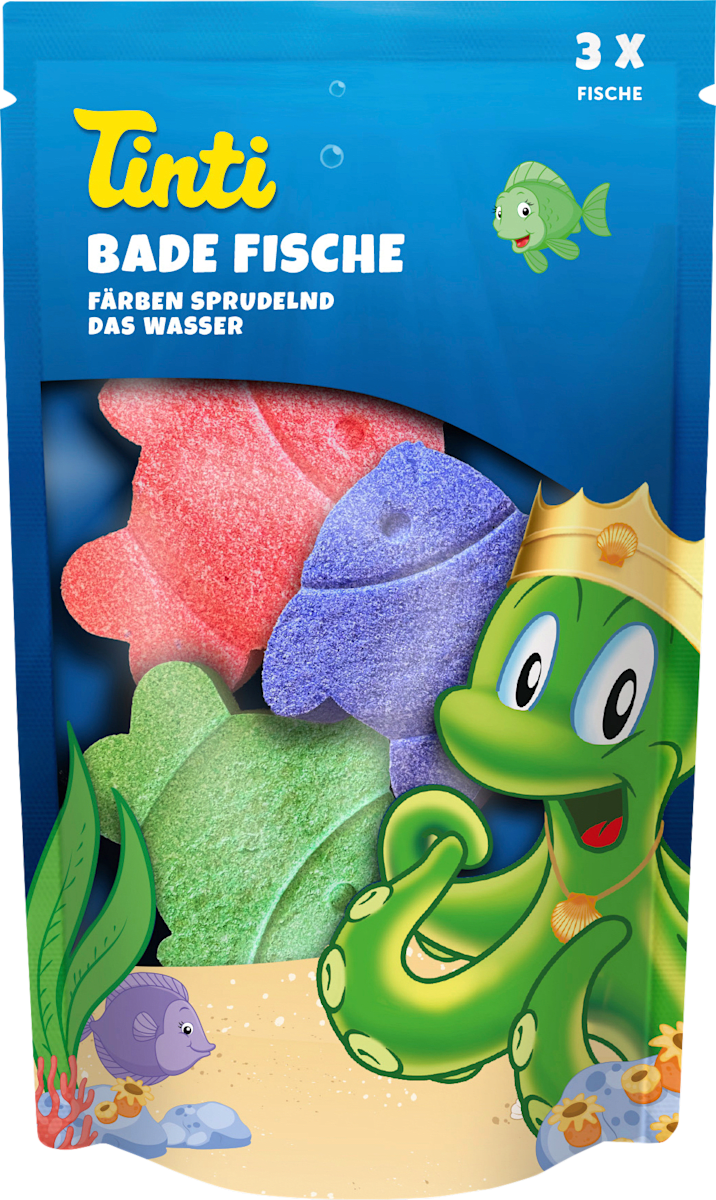 Tinti Kinder Badezusatz Badefische, 3 St dauerhaft günstig online ...