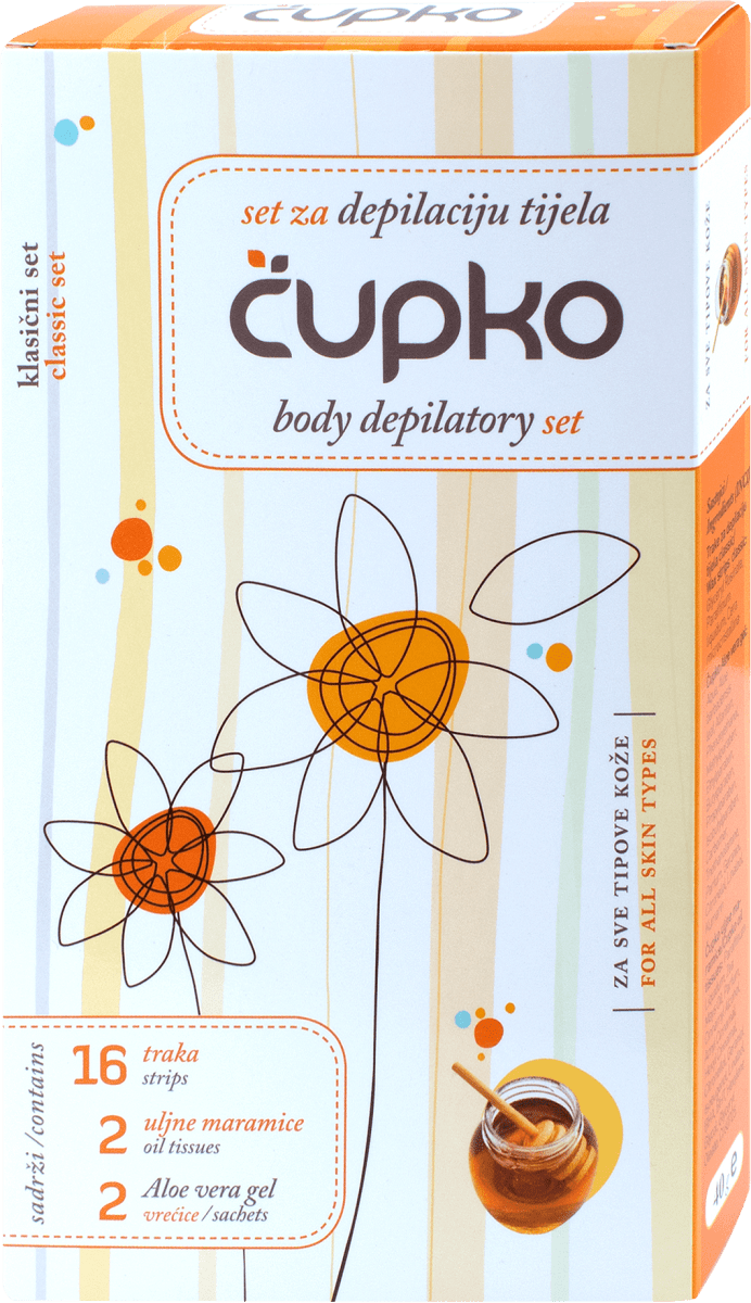 čupko Trake za depilaciju tijela, 16 kom. | dm-drogeriemarkt.ba