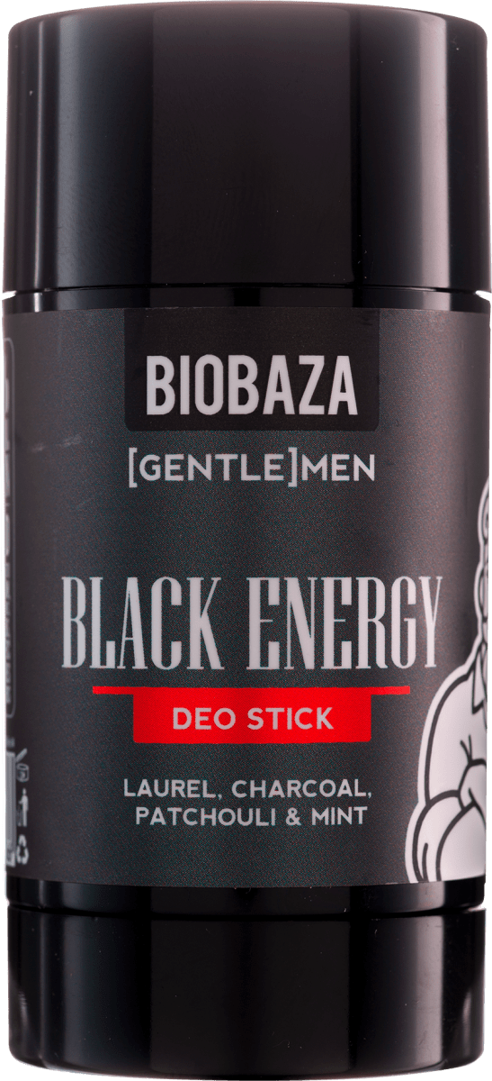 Biobaza Men Black Energy deo stick - menta i pačuli, 50 ml | dm.hr