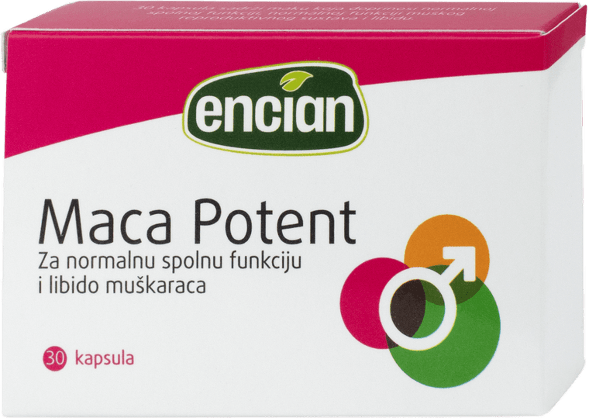 encian Maca Potent kapsule, 30 kom. | dm.hr