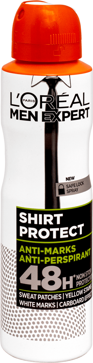 L'ORÉAL PARiS MEN EXPERT Дезодорант Shirt Protect, 150 ml | dm България