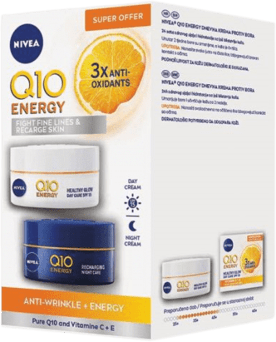 NIVEA Q10 Energy Duopack 30%off, 100 ml trajno povoljna online kupovina | dm-drogeriemarkt.ba