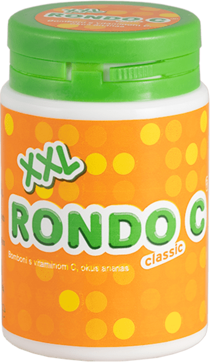 CEDEVITA Rondo C XXL bomboni s vitaminom C, 61,5 g | dm.hr