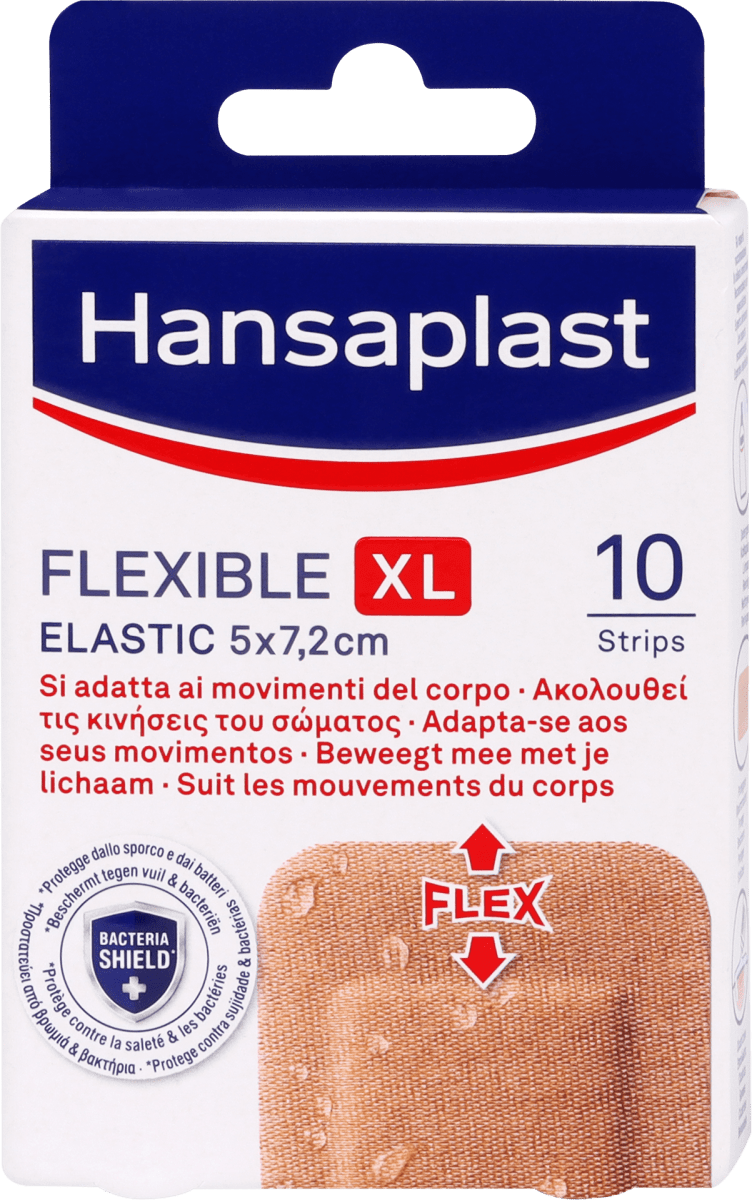 Hansaplast Flexible XL Elastic flasteri, 10 kom. | dm.hr
