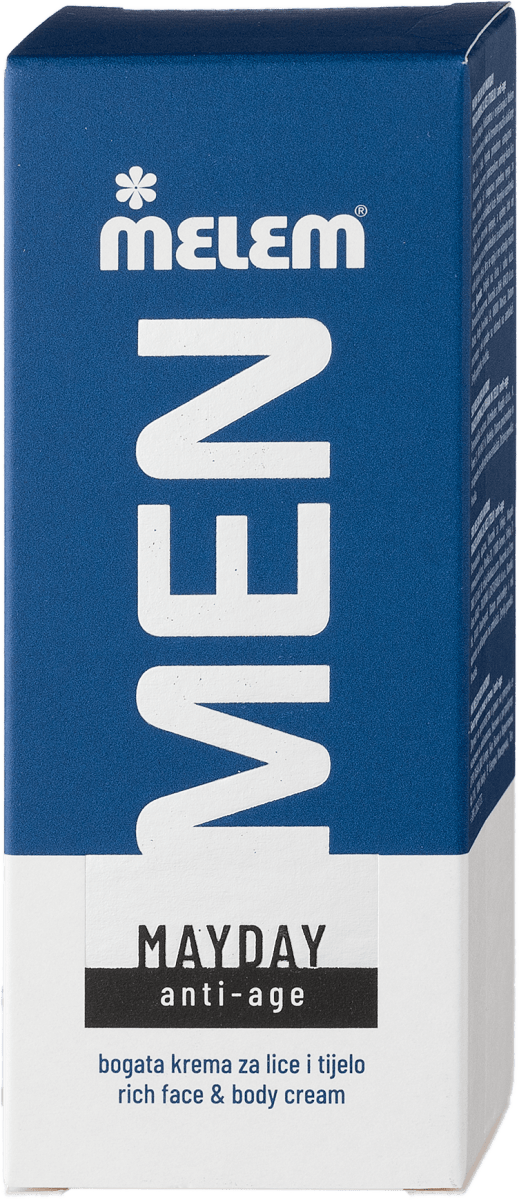 Melem Bogata krema za lice i tijelo Men Mayday anti-age, 50 ml | dm.hr