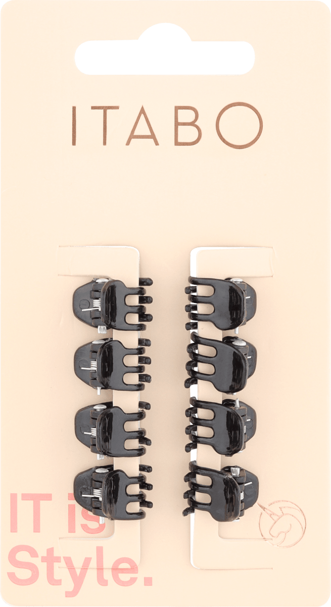 ITABO Sitne kopče za kosu – crne, 1 kom. | dm.hr