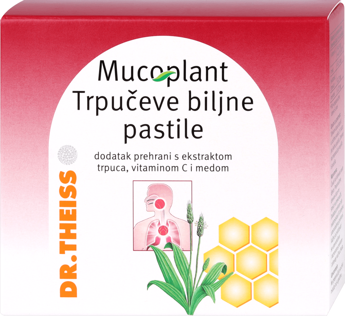 Dr. Theiss Mucoplant Trpučeve biljne pastile, 50 g | dm.hr