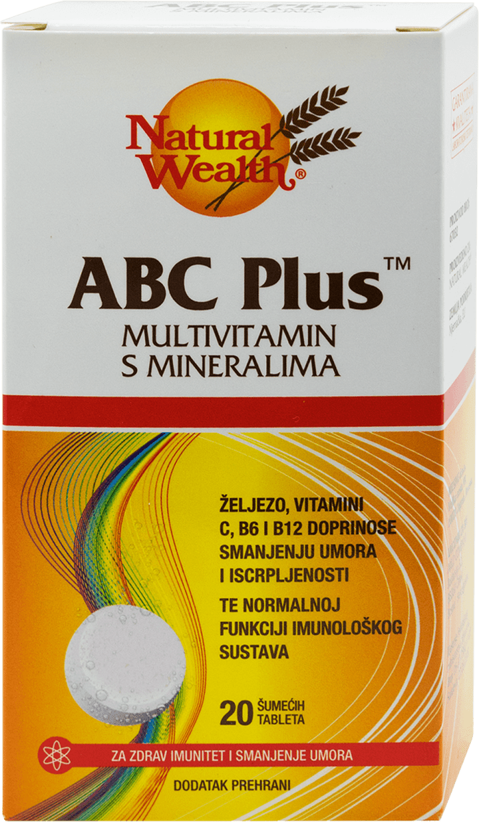 Natural Wealth ABC Plus™ šumeće tablete, 20 kom. | dm.hr
