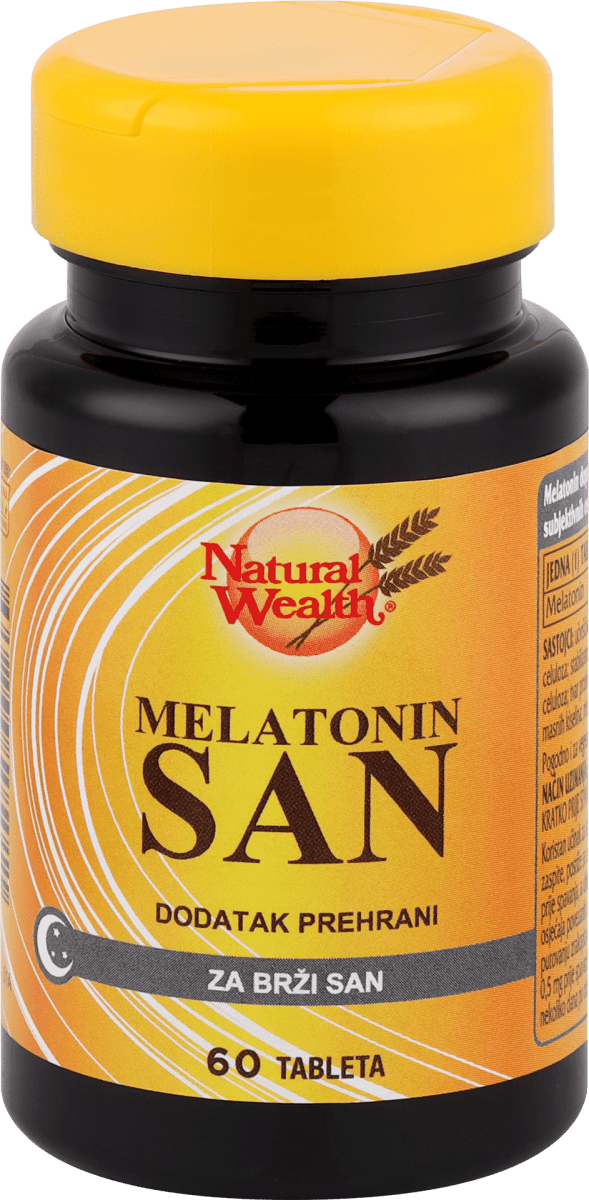 Natural Wealth Melatonin San, 60 kom. | dm.hr