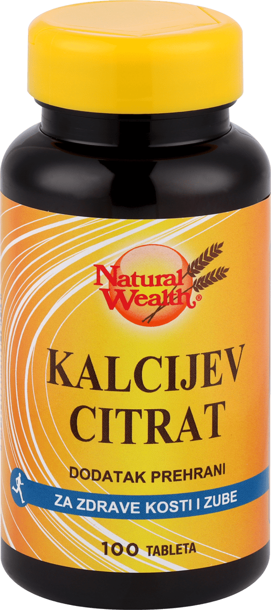 Natural Wealth Kalcijev citrat, 100 kom. | dm.hr
