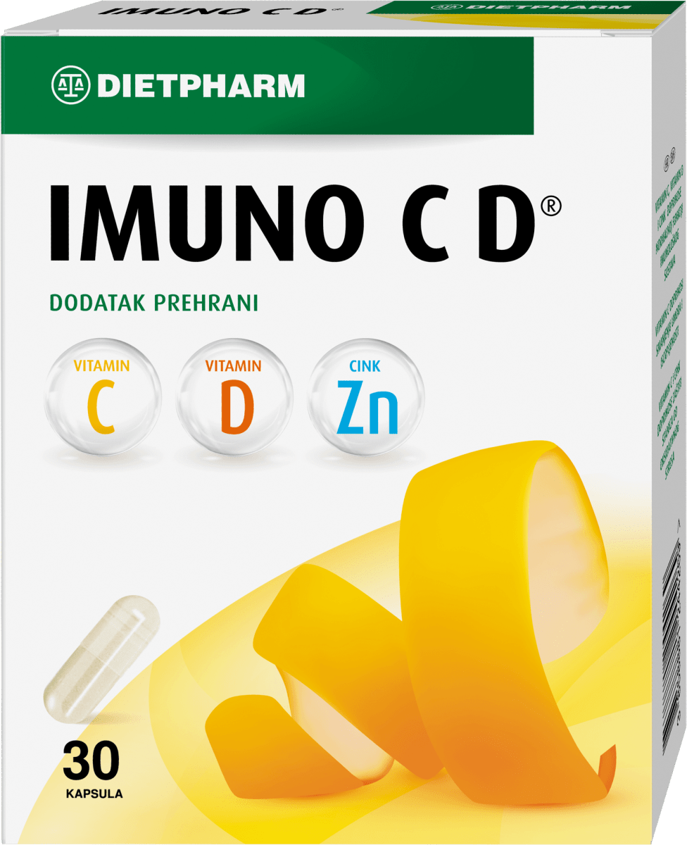 DIETPHARM IMUNO C D kapsule, 30 kom. | dm.hr