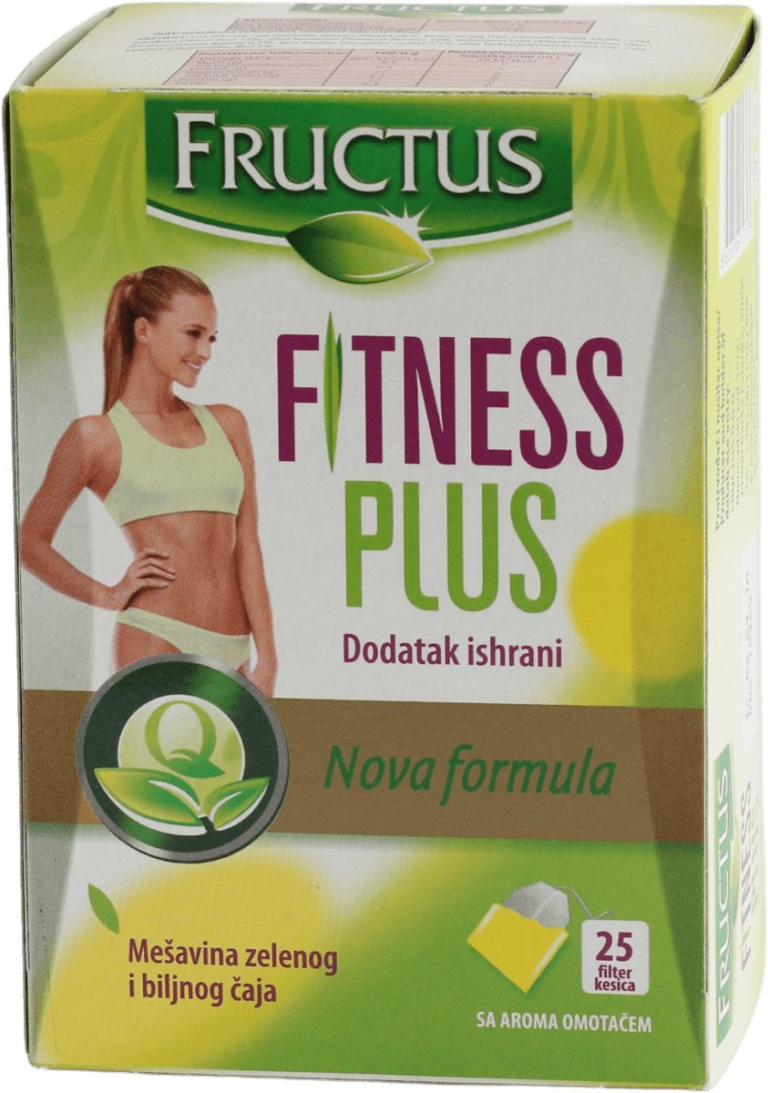 FRUCTUS FITNESS PLUS čaj, 25 kesica, 50 g | dm.rs