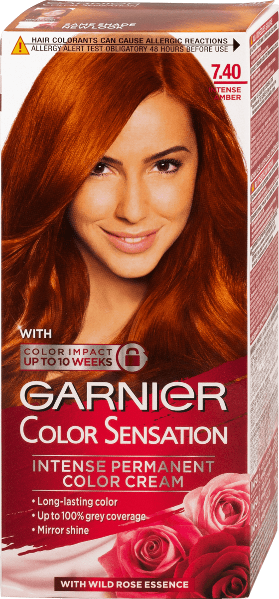 GARNIER Color Sensation Boja za kosu - 7.40 Intense Amber, 1 kom | dm.rs