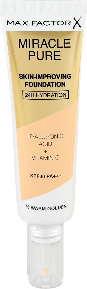 MAX FACTOR MIRACLE PURE tečni puder sa hijaluronskom kiselinom i ...