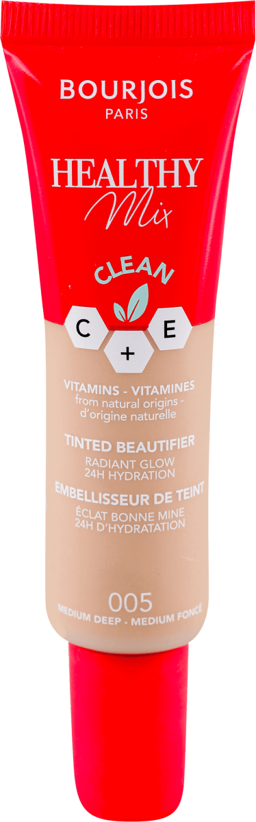 BOURJOIS PARIS Healthy Mix Tinted Beautifier tečni puder – 005 Medium Deep, 30 ml | dm ...