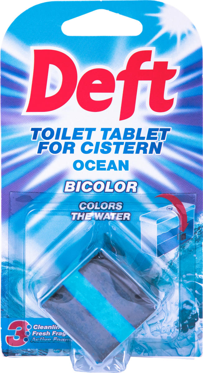 Deft Deft Ocean tableta za vodokotlić, 1 kom | dm.rs