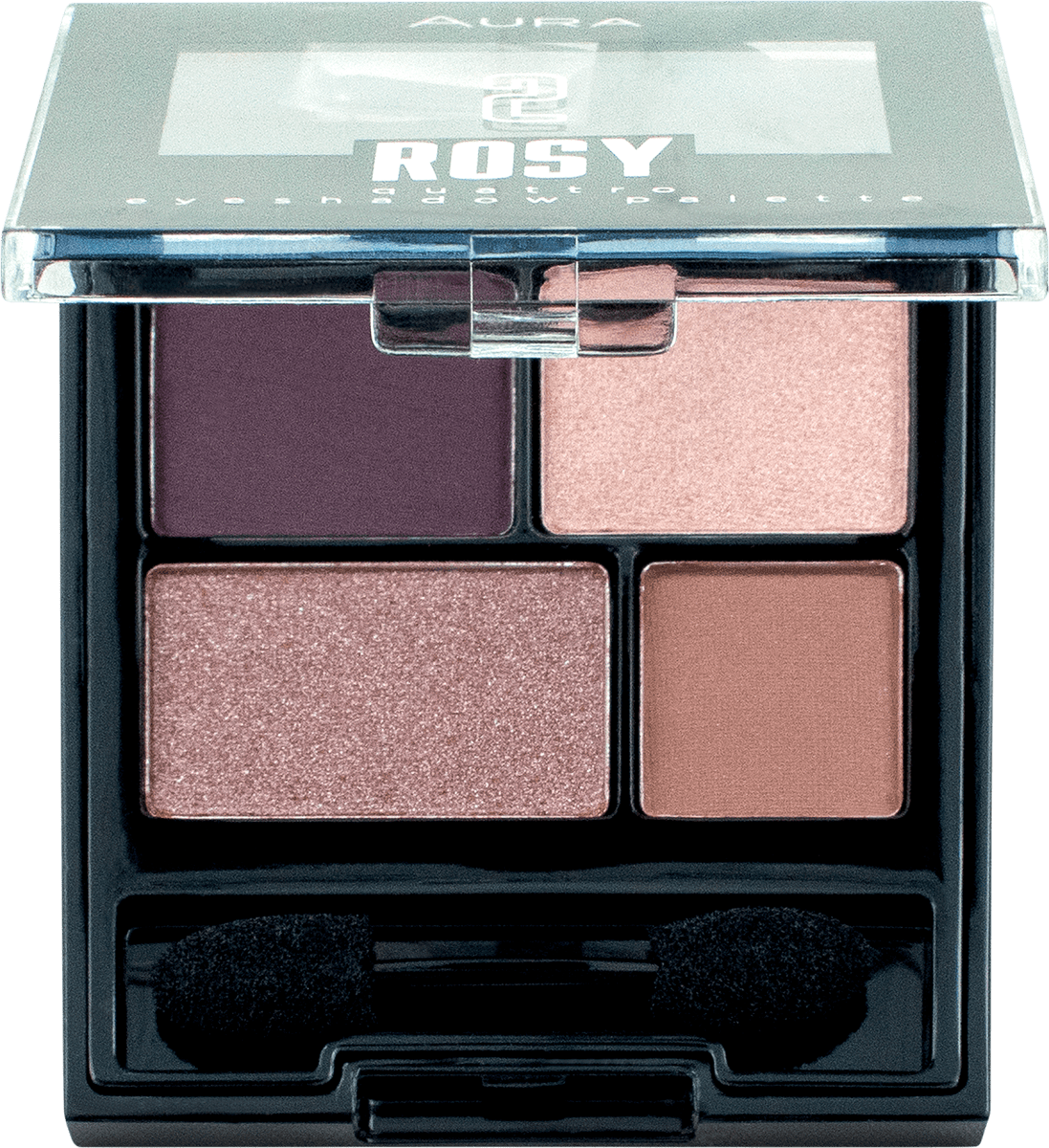 AURA Quattro paleta senki za oči – 2 Rosy, 3,5 g | dm.rs