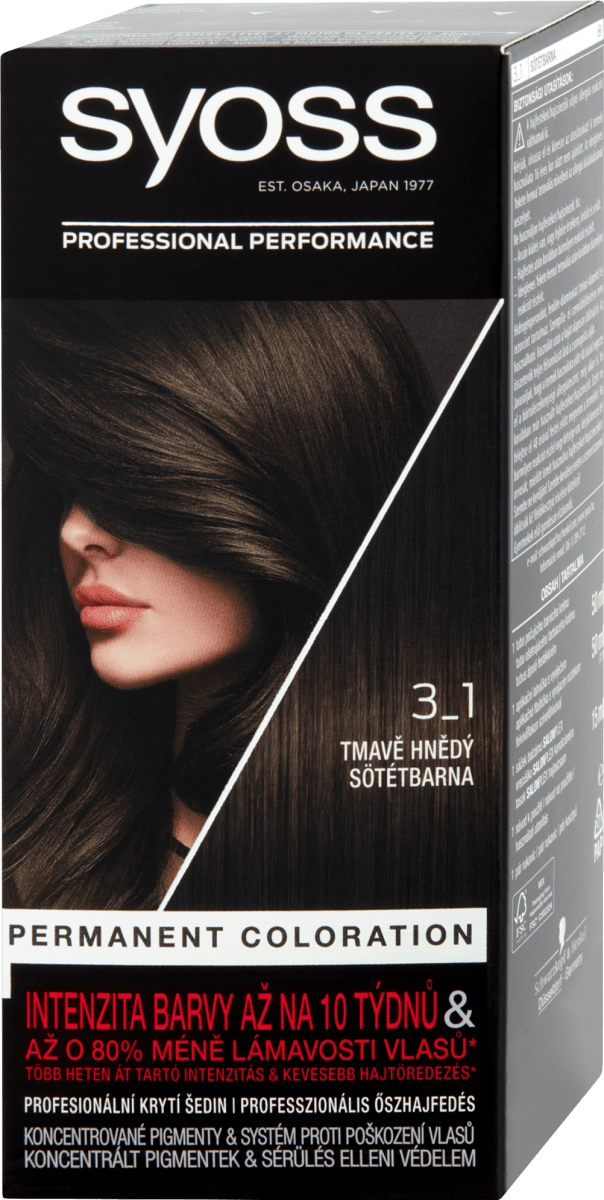 syoss Boja za kosu - 3-1 Tamnosmeđa, 1 kom | dm.rs