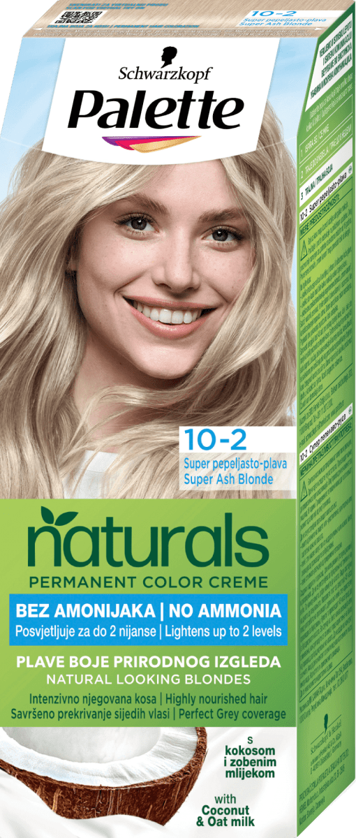 Schwarzkopf Palette naturals COLOR CREME Boja za kosu – 10-2 super ...