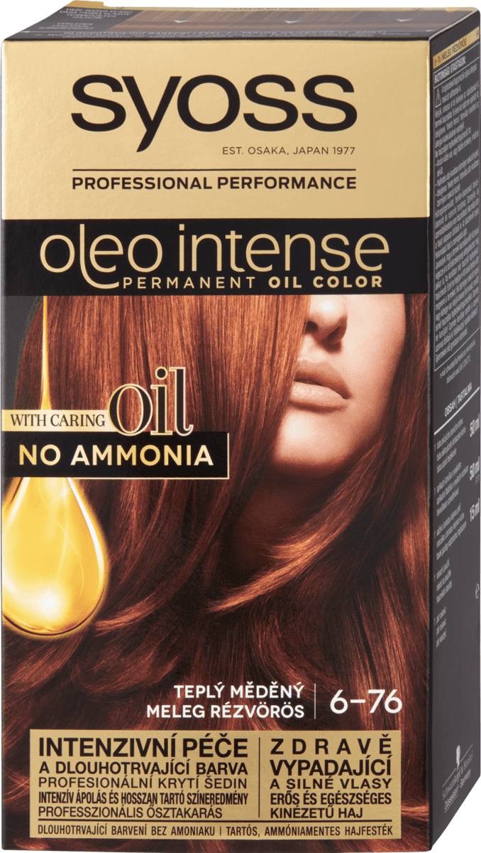 syoss Oleo Intense Boja za kosu - 6-76 toplo bakarna, 1 kom uvek ...