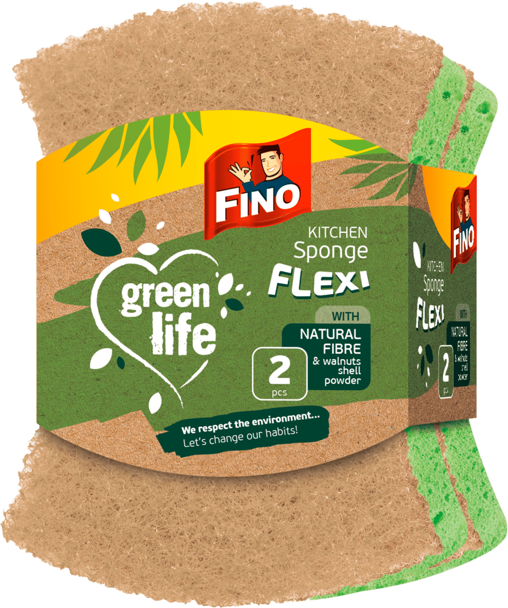 FINO Hubka na riad Flexi Green life, 2 ks | mojadm.sk
