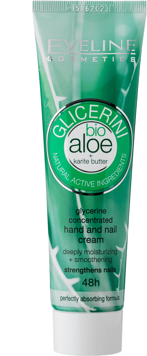 EVELINE COSMETICS GLICERINI bio aloe - krema za ruke i nokte, 100 ml ...