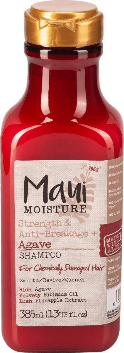 Maui MOISTURE Шампоан Strength&Length+Agave, 385 ml | dm България