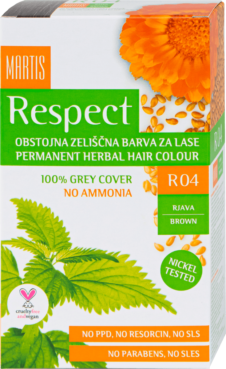 MARTIS Respect Boja za kosu – R04 smeđa, 1 kom | dm.rs